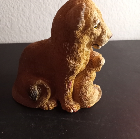 Stone Critters | Art | Stunning Stone Critters Lion Cub 4 Figurine ...